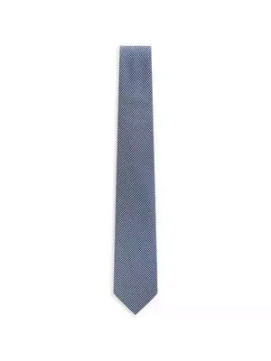 TOM FORD Patterned Neck Tie - Blue