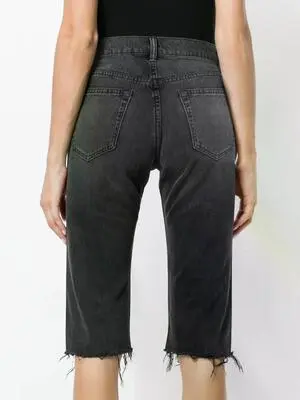 Helmut Lang Slim Denim Culottes