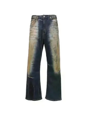 We11Done Distressed-effect Jeans - Blue