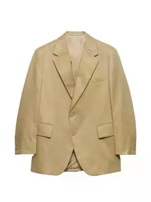 Prada Single-breasted Jacket - Neutrals
