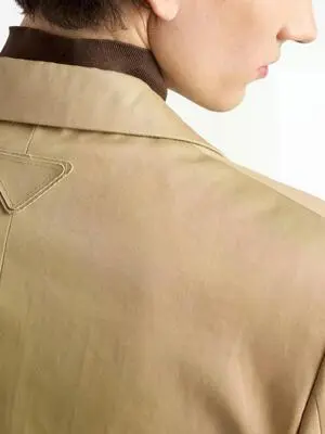 Prada Single-breasted Jacket - Neutrals