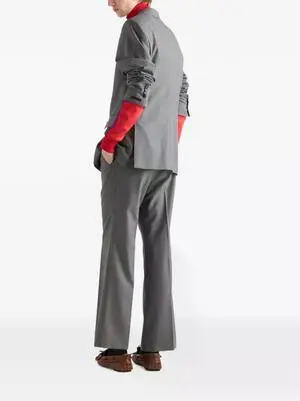 Prada Double-breasted Peak-lapels Blazer