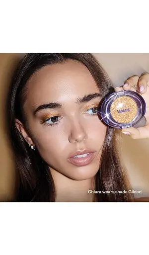 KOSAS Shiny Objects Wet Glisten Powder Highlighter For Face + Eyes - Gilded