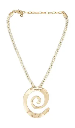Ettika Aura Rope Pendant Necklace - Gold