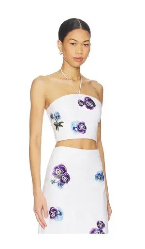 ROSEWATER HOUSE Pansy Bustier