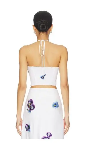 ROSEWATER HOUSE Pansy Bustier