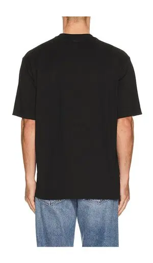 Lacoste Loose Fit Logo Tee - Black