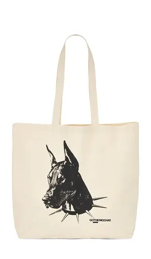 GOTHICMOCHAS Pet Adoption Tote Bag - Cream