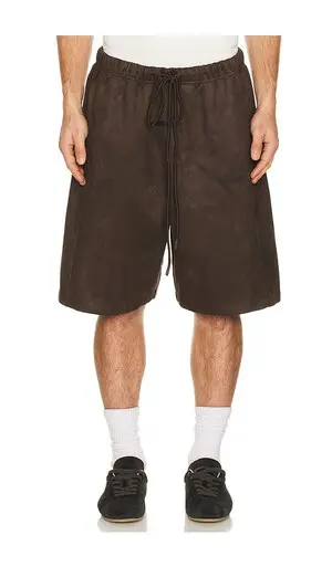 Fear Of God Relaxed Sweatshort - Brown