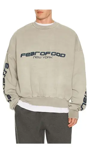 Fear Of God Cropped Sweatshirts Hoodies For Men