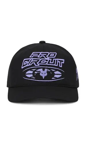 FOX RACING X Pro Circuit Snapback Hat - Black