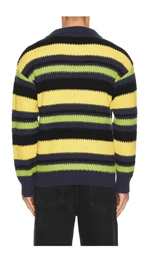PLEASURES Cooper Polo Sweater