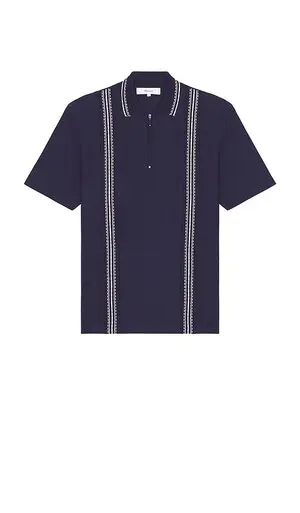 PALMES Panel Zip Polo