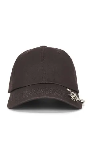 We11Done Spike Rose Cap - Charcoal