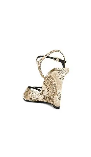 Schutz Maxine Wedge Sandal - Platina