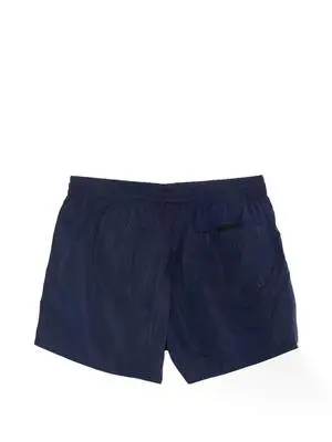 DIESEL® Logo Print Drawstring Swim Trunks