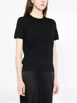 Theory Knitted T-shirt - Black