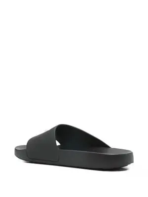 Givenchy Logo Detail Slides - Black