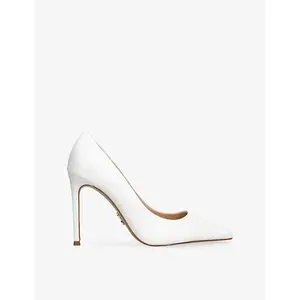 Steve Madden Thrive Leather Pumps - White