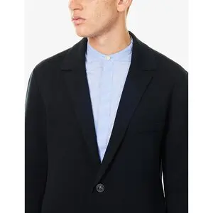 TOM FORD Single-breasted Double Face Wool Jacket