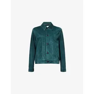 Paul Smith Slim-fit Suede Jacket