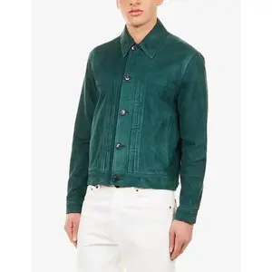 Paul Smith Slim-fit Suede Jacket