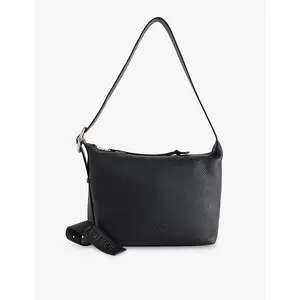Loewe Loop Leather Hobo Bag - Black