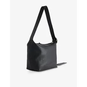 Loewe Loop Leather Hobo Bag - Black