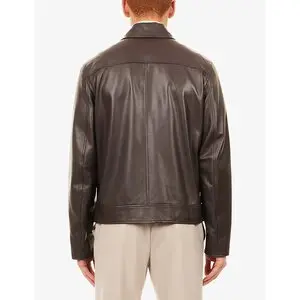 Paul Smith Regular-fit Leather Jacket
