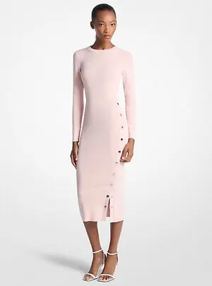 Michael Kors Paneled Day Dresses