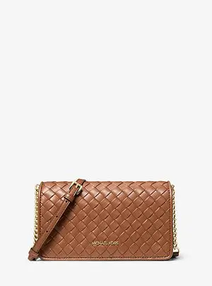 Michael Kors Woven Cross Body Bags