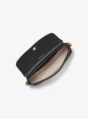 Michael Kors Nolita Small Pebbled Leather Crossbody Bag - Black