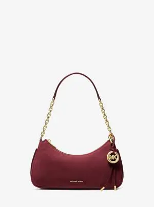 Michael Kors Nolita Medium Nubuck Pochette - Red