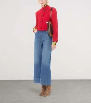 Valentino Garavani Wide-leg Jeans