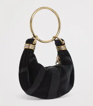 Chloé Mini Velvet Bracelet Top-handle Bag