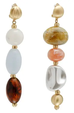Cult Gaia Mercier Linear Drop Earrings