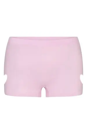 SKIMS Worn In Jersey Micro Shorts - Baby Pink