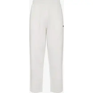 Women's White Cotton Sweatpants