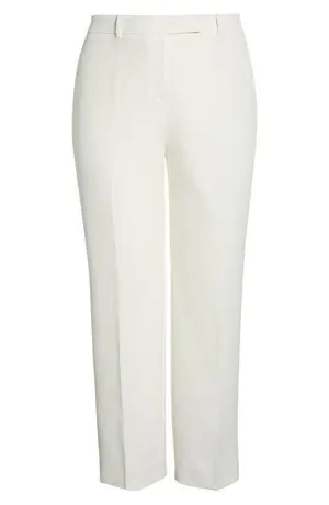 KASPER Flat Front Straight Leg Pants
