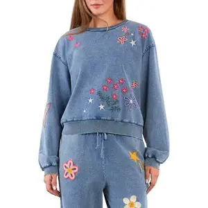 BILLY T In Full Bloom Sweatshirt - Denim