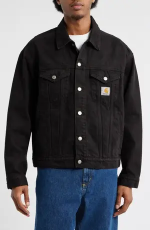 Carhartt Work In Progress Everson Denim Trucker Jacket
