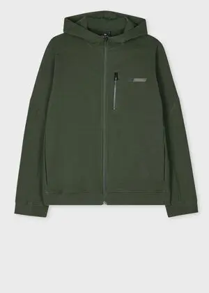 Paul Smith Stretch-cotton Zip Hoodie