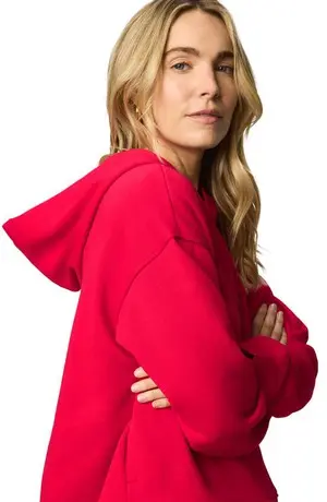 Splendid Goldie Hoodie - Rouge Red