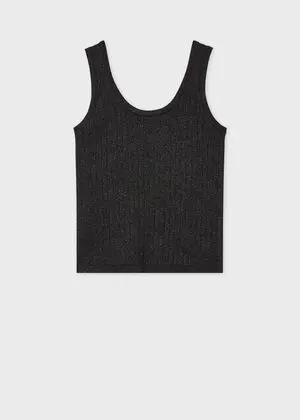 Paul Smith Wool-blend Glitter Vest Top