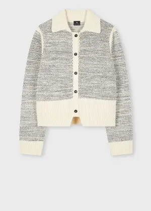 Paul Smith Collared Knitted Jacket