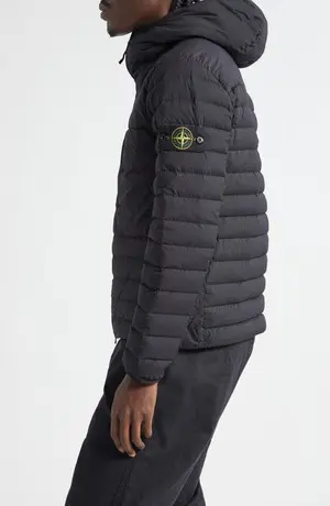 Stone Island Hooded Down Puffer Jacket