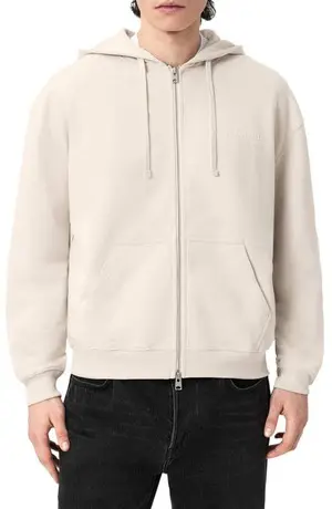 ALLSAINTS Xander Cotton Zip-up Hoodie