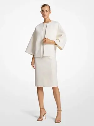 Michael Kors Double-faced Wool Kimono Jacket