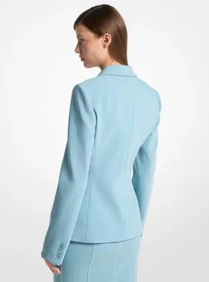 Michael Kors Stretch Pebble Crepe Blazer