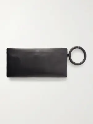 TOM FORD Leather Wristlet Clutch